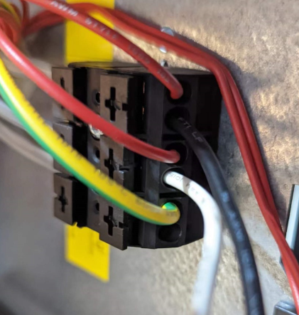 How to wire a Wascomat Compass Wiring