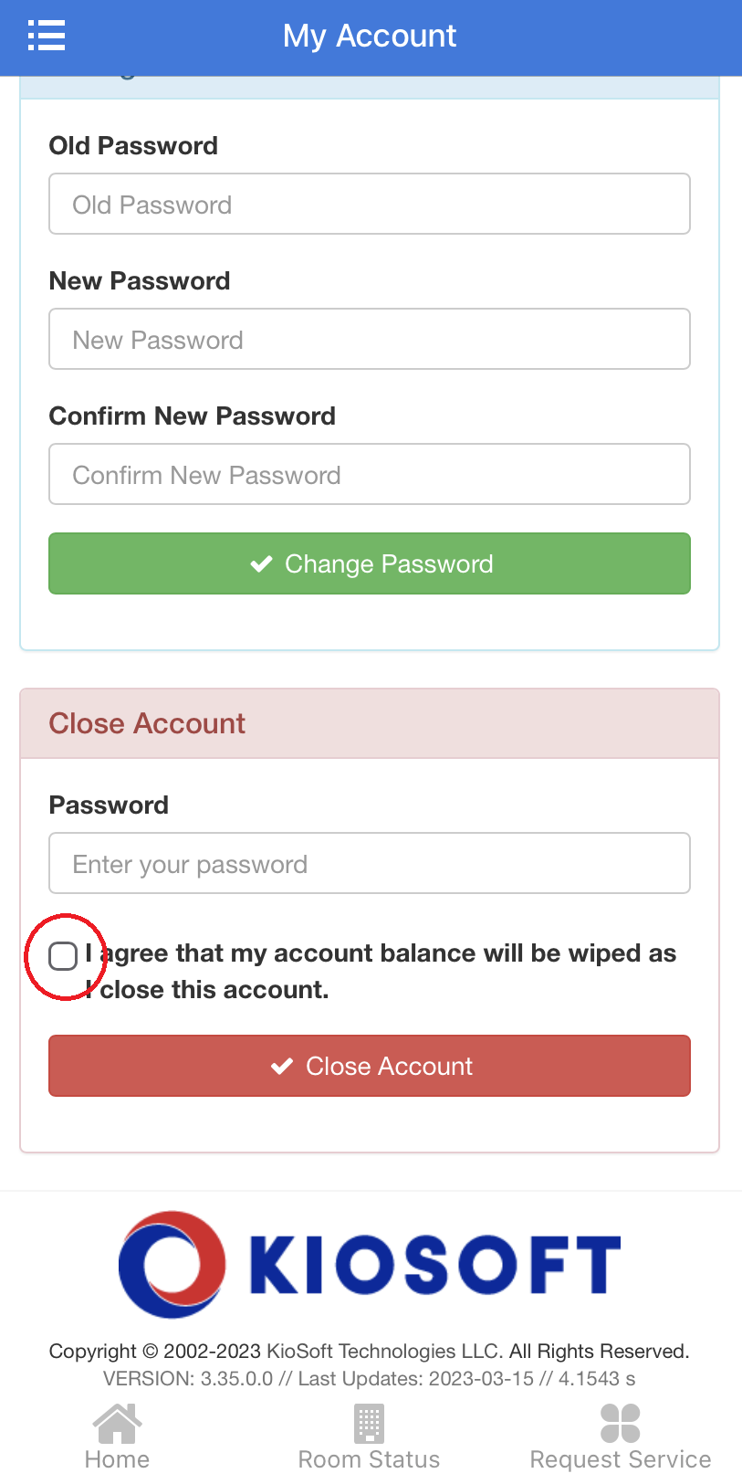 How To Delete Your Own CleanPay Mobile Account