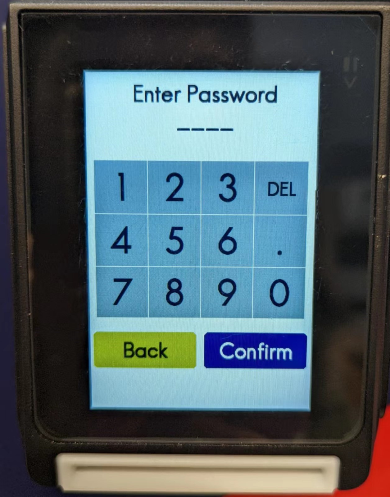 How to download a reference number on an AVU Kiosk