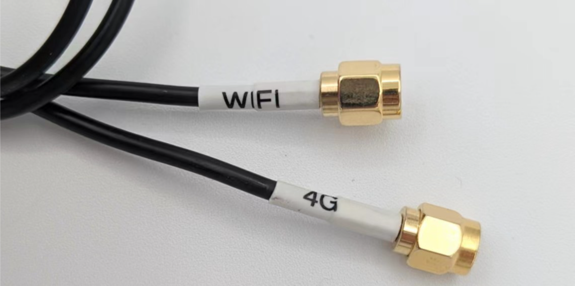 Where do I connect the antennas to a cellular modem? (InHand/ Hondigan)