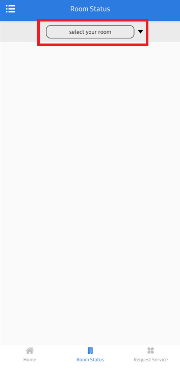 How to view room status with Clean Pay Mobile