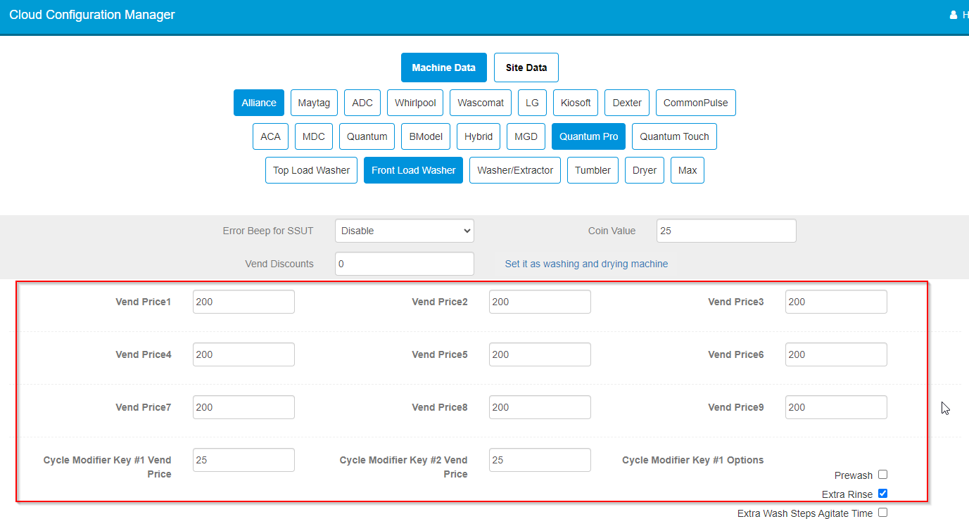 How to create machine profiles using CCM