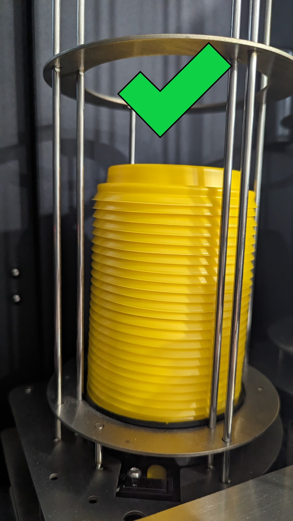 Lid dispenser empty and/or errors