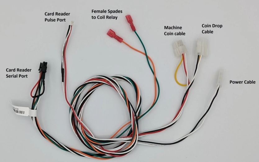 How to wire a Fagor Washer with a KioSoft Card reader