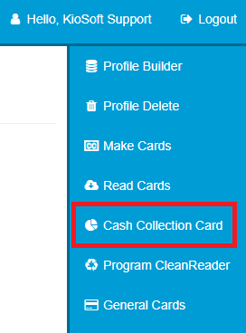 How to read a Cash Collection Card on an RCP (Route Laundry)