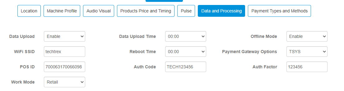 How to create a Universal Pulse Profile for a Fagor Washer