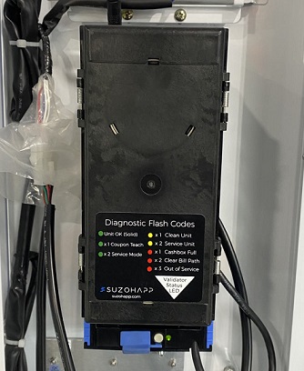 How to Replace the Cash Validator on a Prime Soap Station