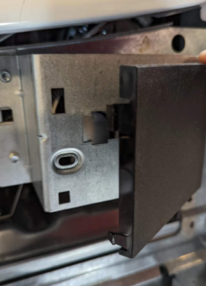 How to mount a KioSoft Ultra Series reader on Maytag MLx22PR Machine